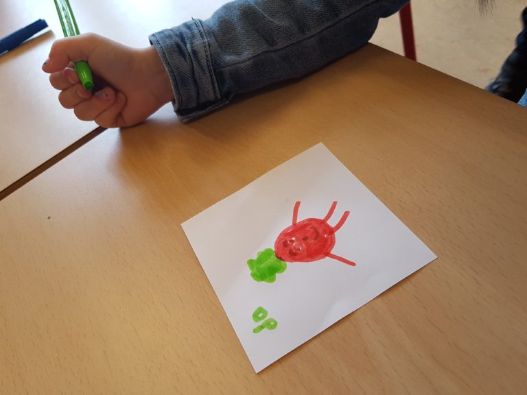 Thema groente en fruit bij de kleuters - Klas van juf Linda