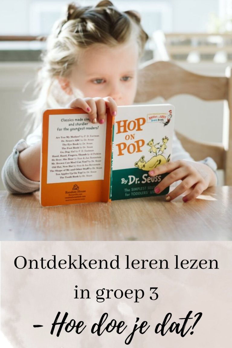 Groep 3, leren lezen! Of toch niet? - Klas van juf Linda