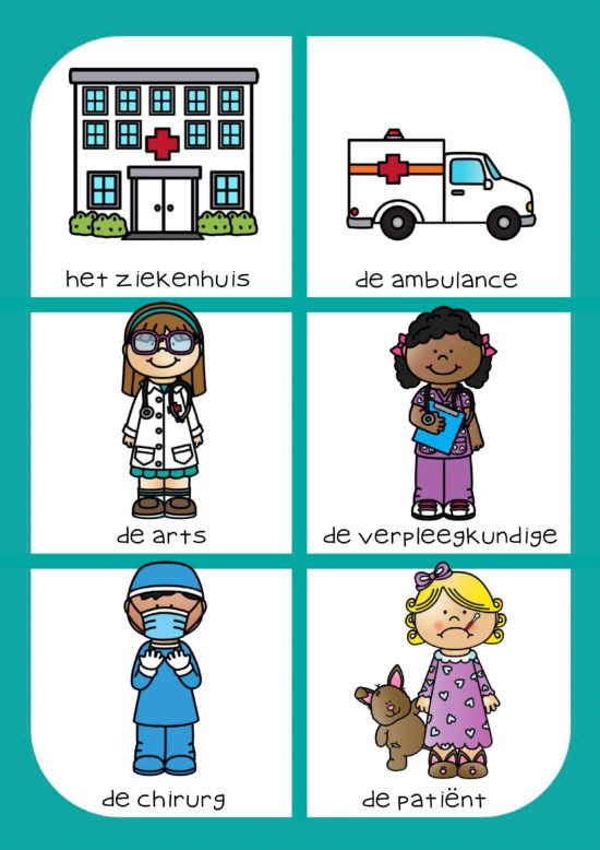 Spellen Mijn lijf - Klas van juf Linda