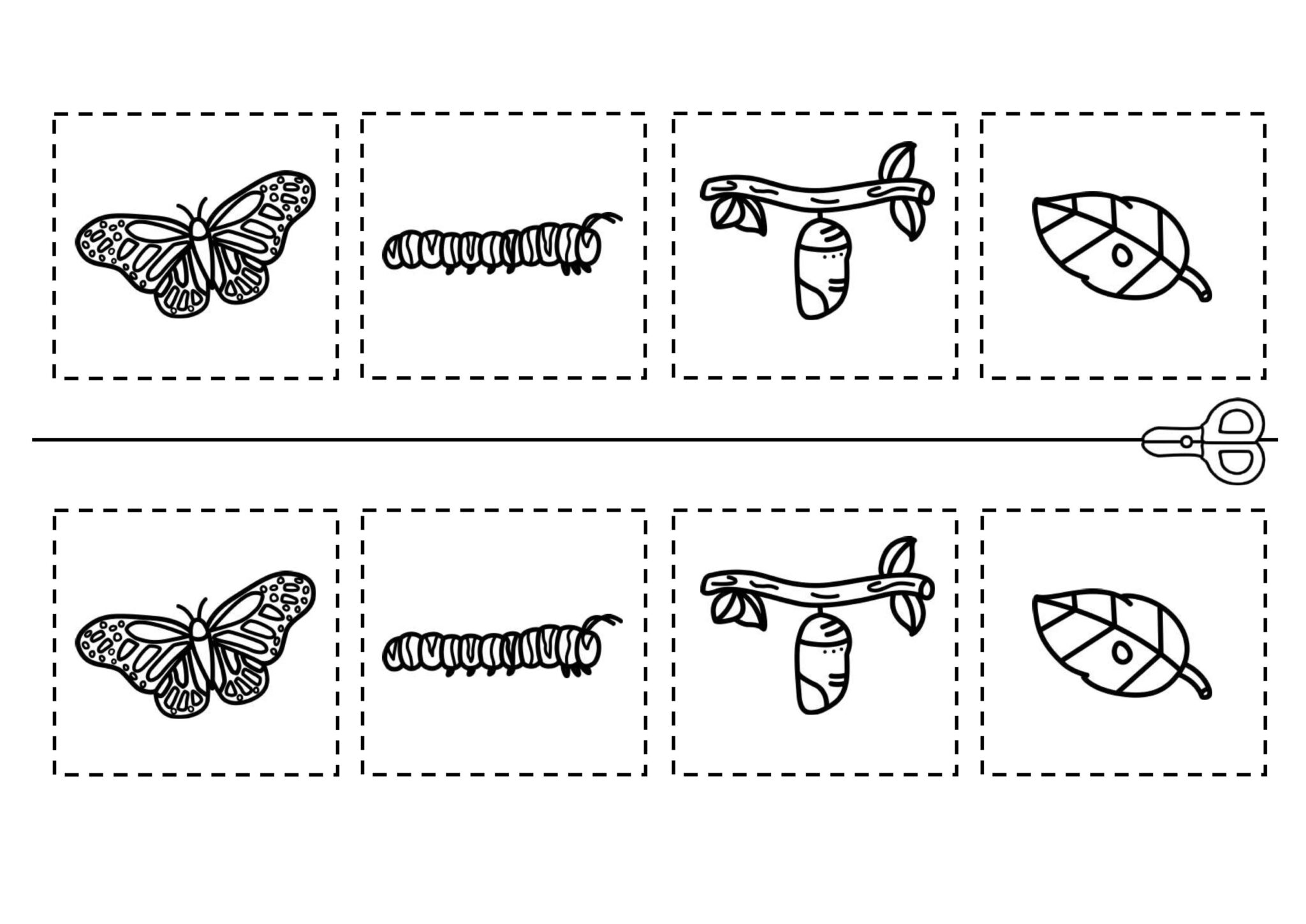 Natuurhoek vlinder - Klas van juf Linda