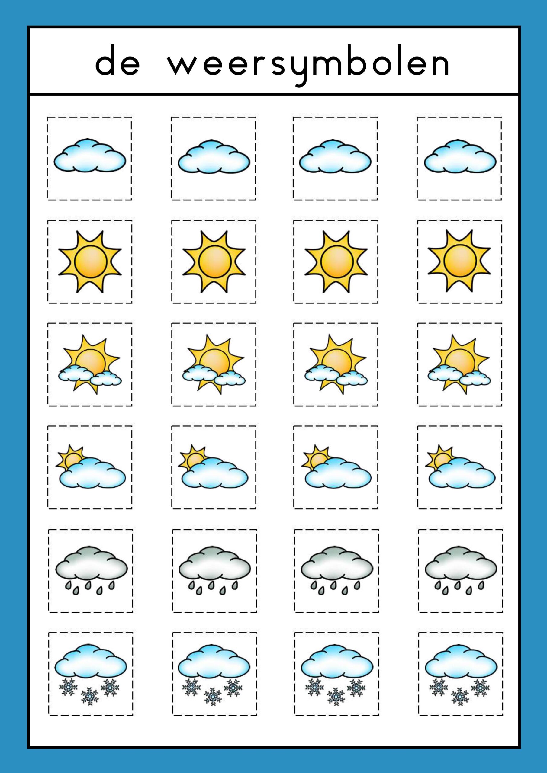 Hoek weerstation - Klas van juf Linda