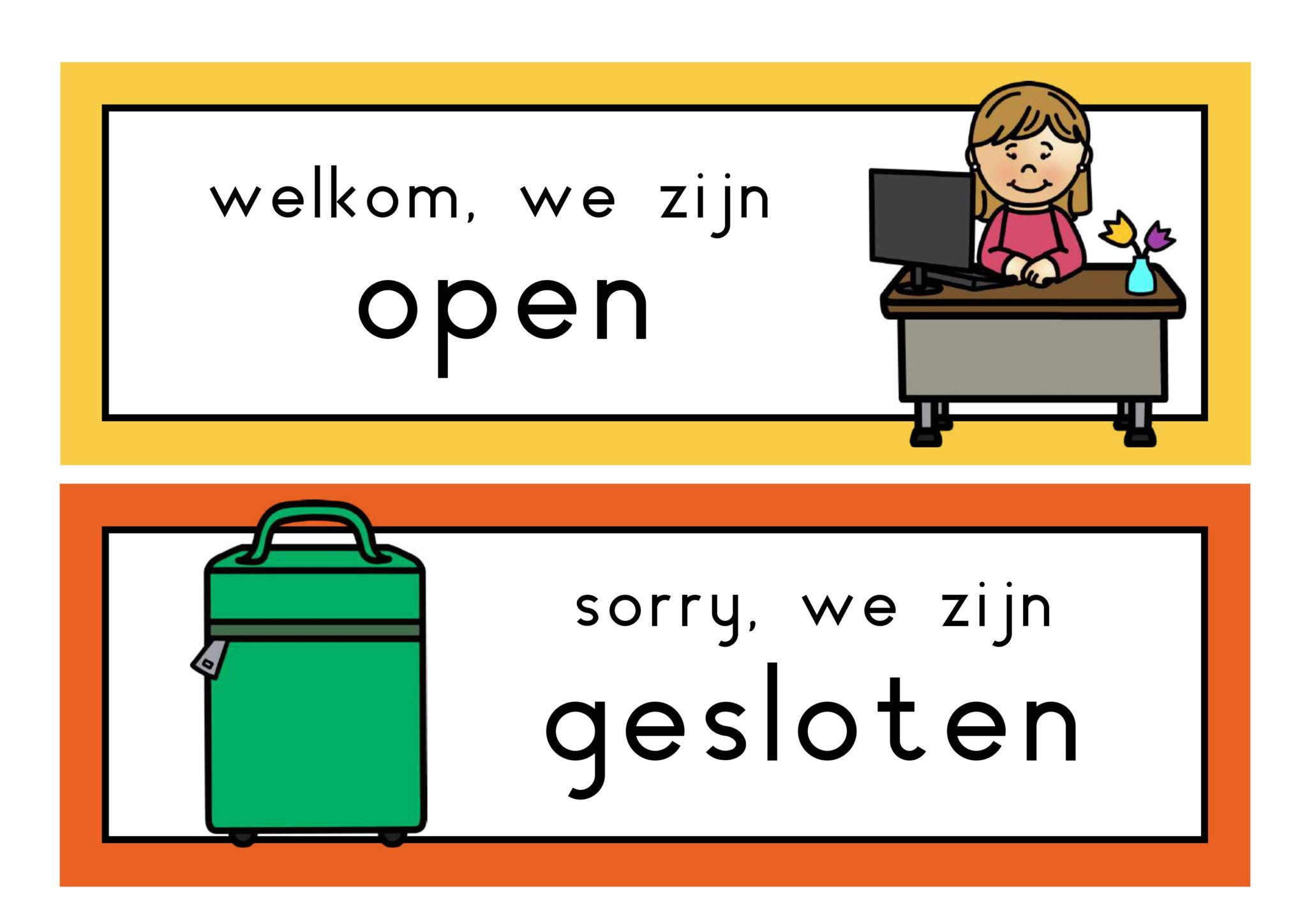 Hoek reisbureau - Klas van juf Linda