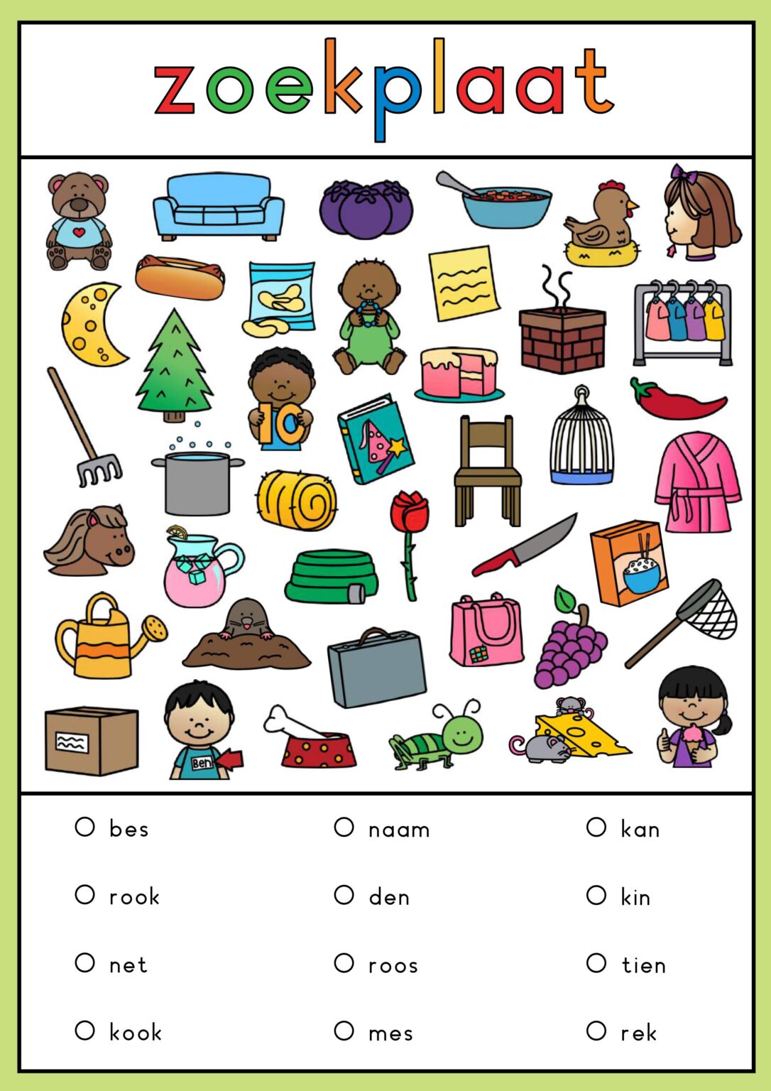 Zoekkaarten Lijn 3 - Klas van juf Linda