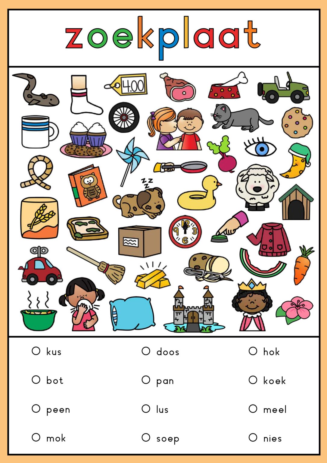 Zoekkaarten Lijn 3 - Klas van juf Linda