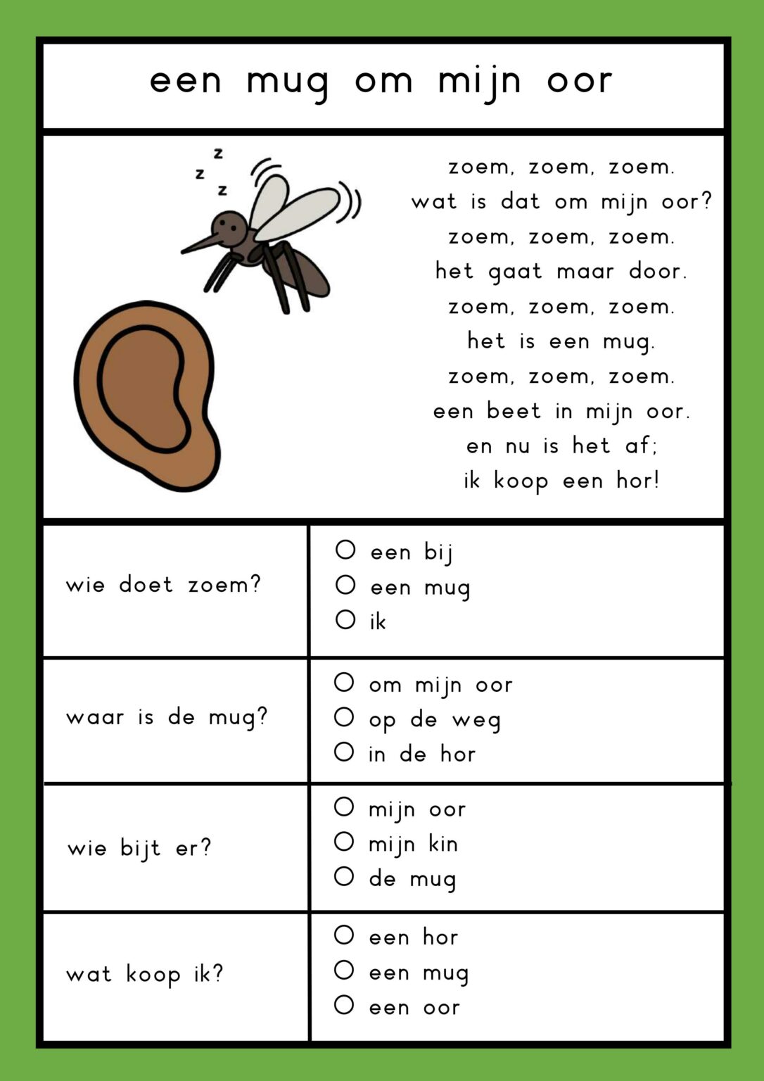 Leesteksten startende lezers - Klas van juf Linda