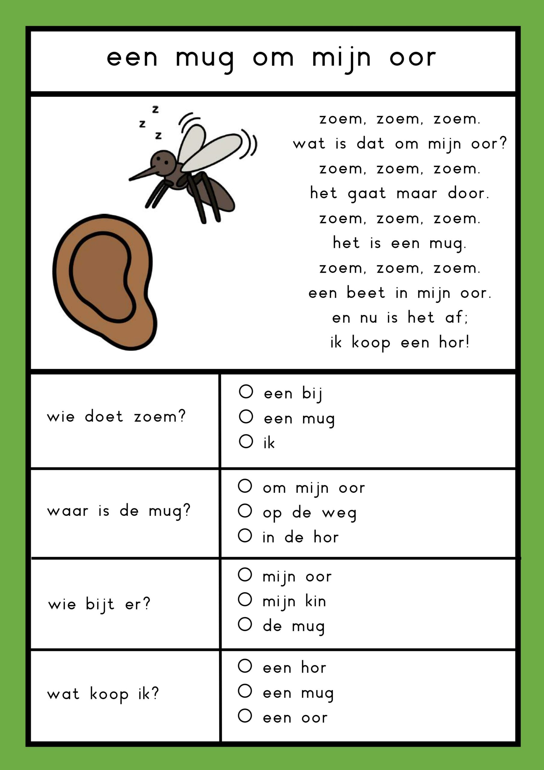 Leesteksten startende lezers - Klas van juf Linda