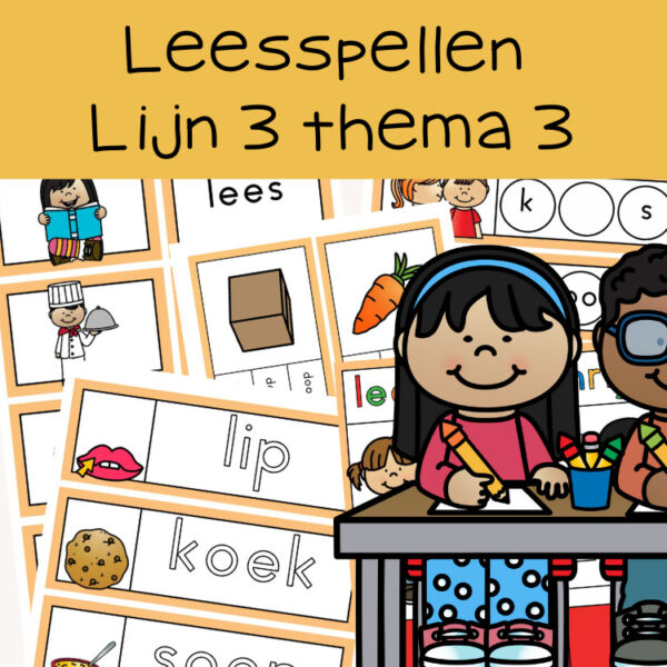 Leesspellen thema 3 Lijn 3 - Klas van juf Linda