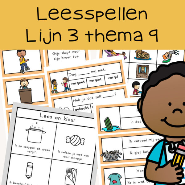 Leesspellen thema 9 Lijn 3 - Klas van juf Linda