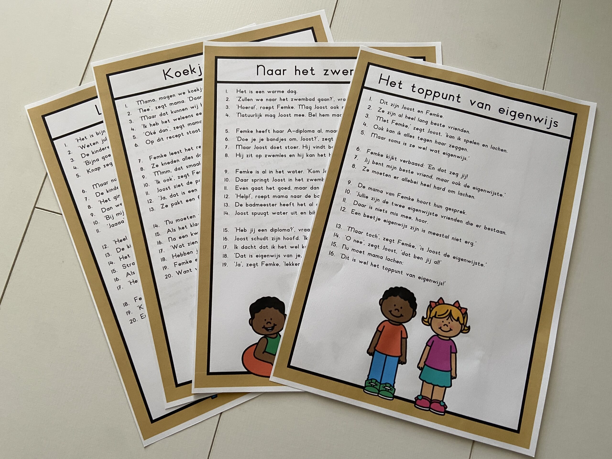 Suggesties bij de Eigenwijs leesteksten (groep 4) - Klas van juf Linda